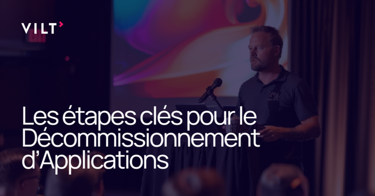 Les étapes clés pour le Décommissionnement d’Applications
